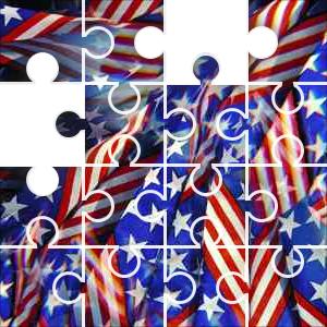 Daily Jigsaw Puzzle 2000-07-03 US Flags - JigZone.com