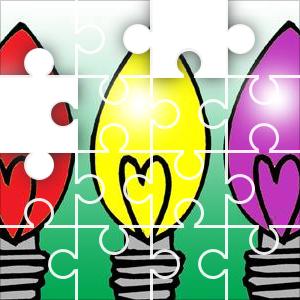 Holiday Lights Jigsaw Puzzle - JigZone.com