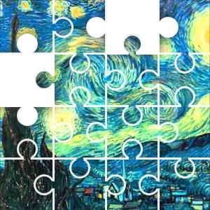 Starry Night Jigsaw Puzzle - JigZone.com