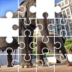 Elephant Jigsaw Puzzle - JigZone.com