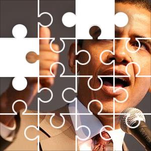 Barack Obama 67 Piece Classic Jigsaw Puzzle - JigZone.com