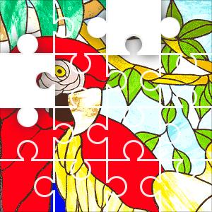 Macaw Art 50 Piece Tri-Clip Jigsaw Puzzle - JigZone.com