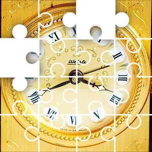 Clock Gold Jigsaw Puzzle - JigZone.com